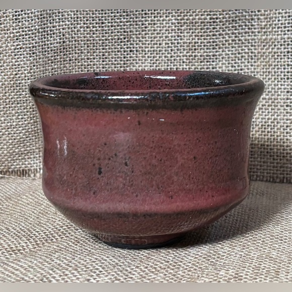 Accents | Red Brown Pottery Bowl Cup Rustic Primitive Farmhouse Farm ...